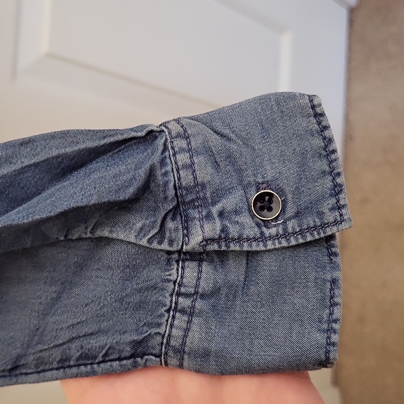 Joe Fresh | Tops | Nwt Joe Fresh Denim Popover Size S | Poshmark